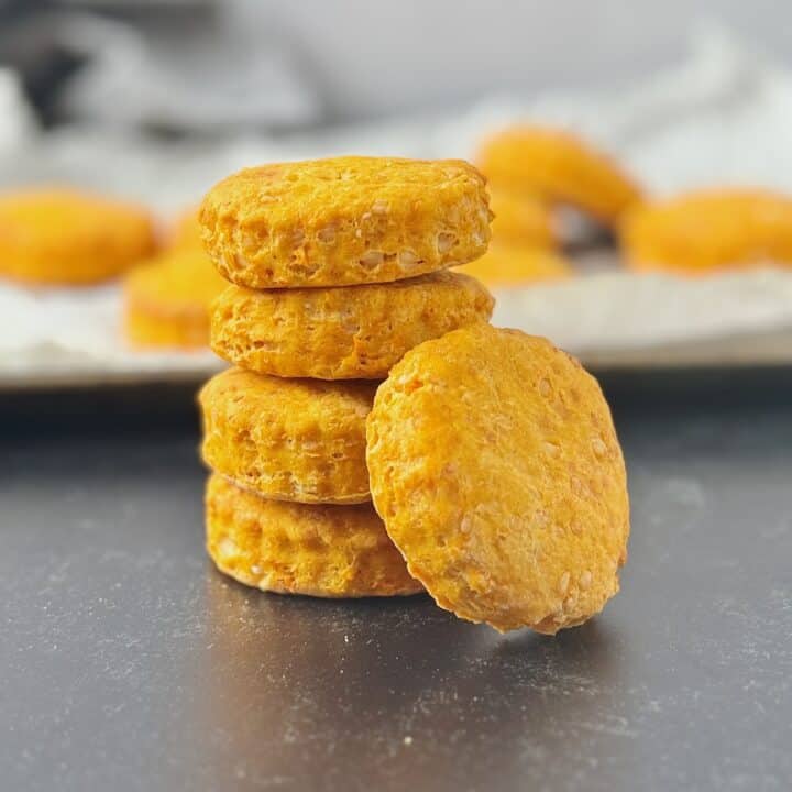 Sweet Potato And Cheese Biscuits | Healthy Bites For Kids