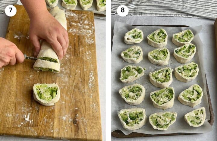 Broccoli And Cheese Pinwheels | Healthy Bites For Kids