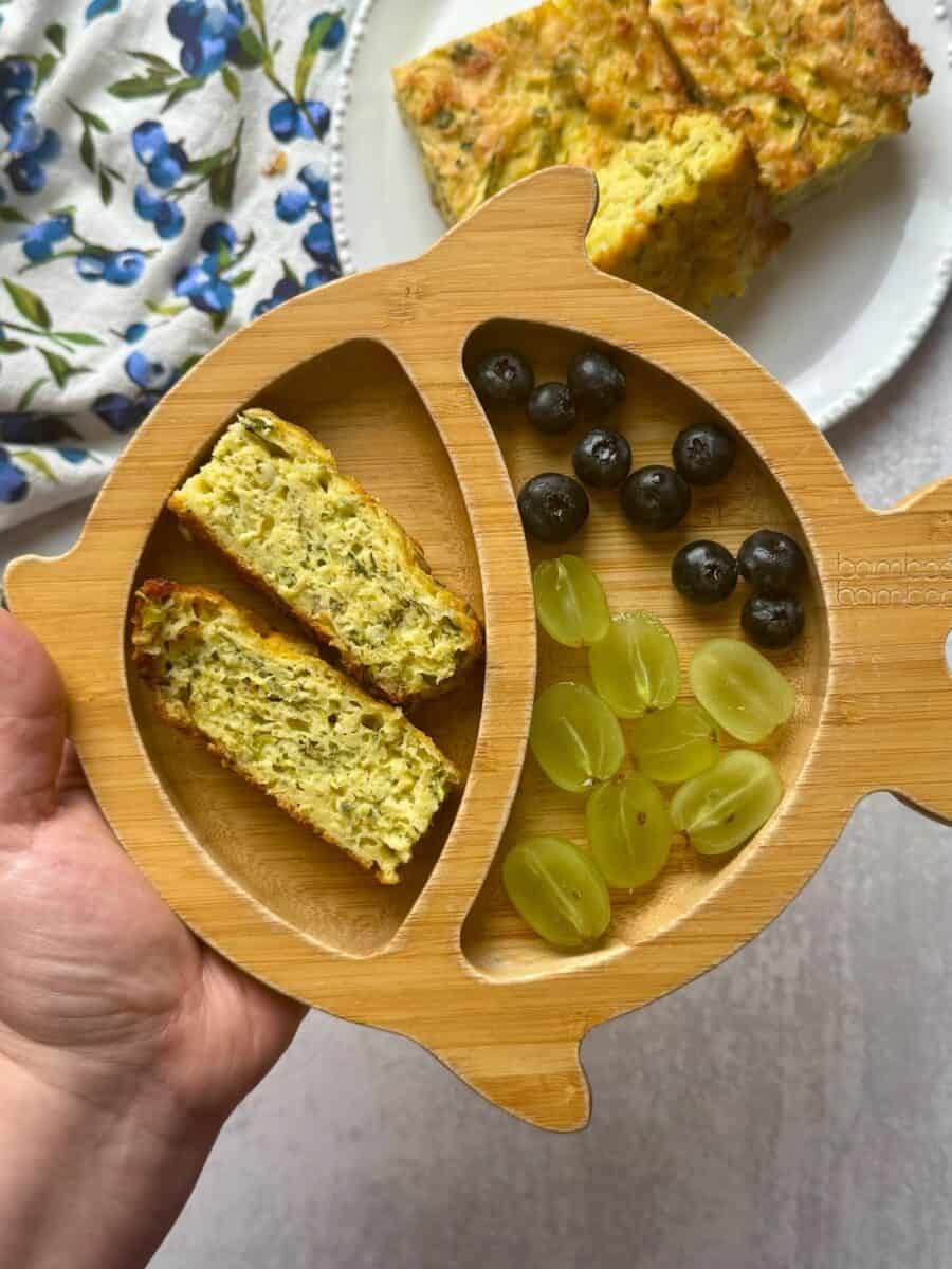 Easy Zucchini Slices (baby-friendly) | Healthy Bites For Kids