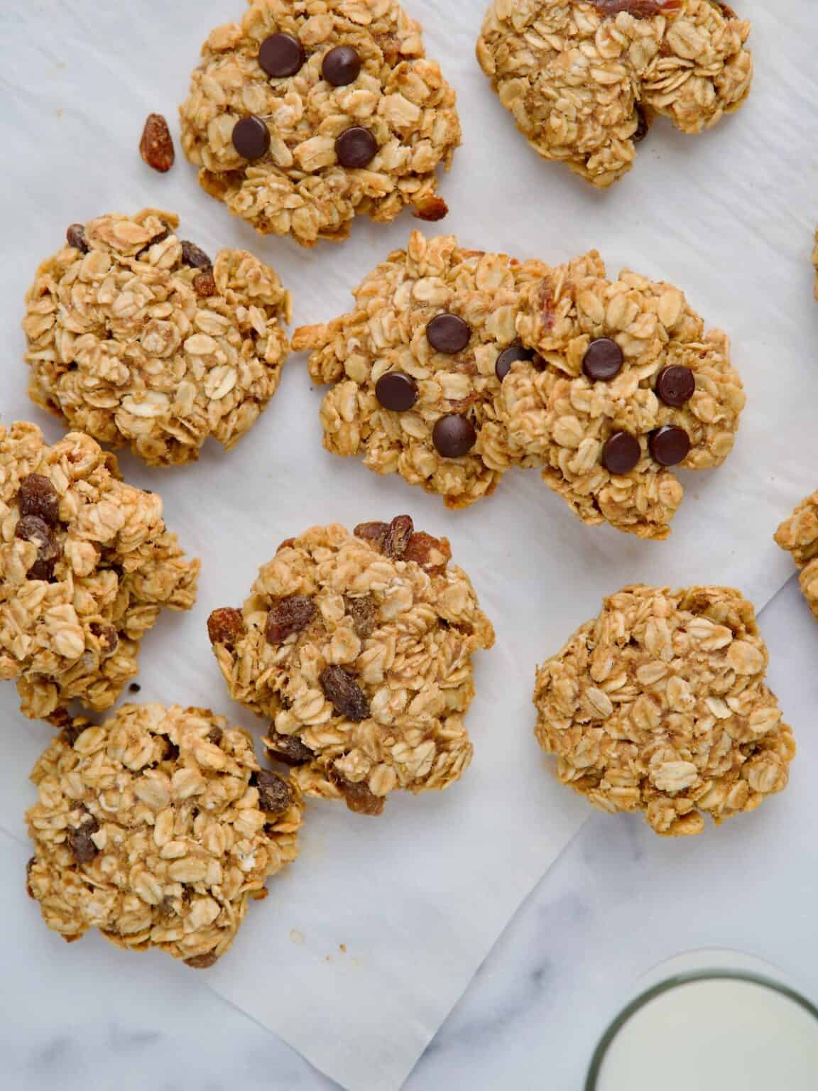 Easy Oatmeal Cookies (no sugar) | Healthy Bites For Kids