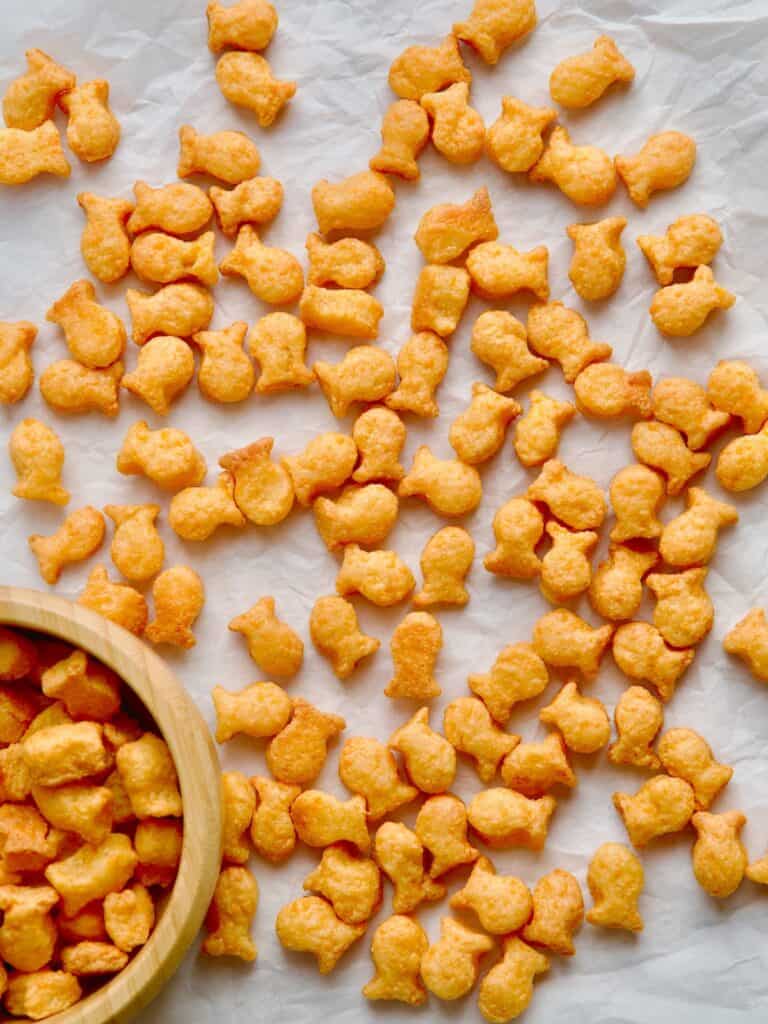 Homemade Goldfish Crackers | Healthy Bites For Kids